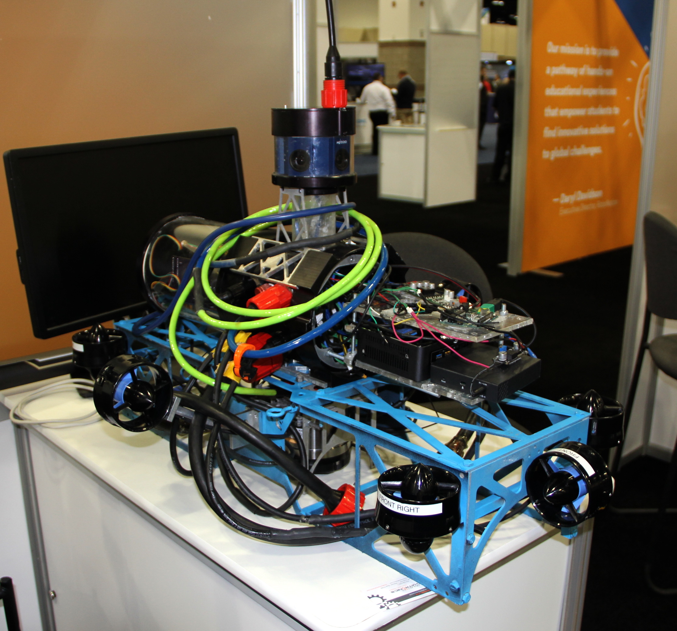 Robonation Submersible at Dry Dock | The National Robotics Education Foundation